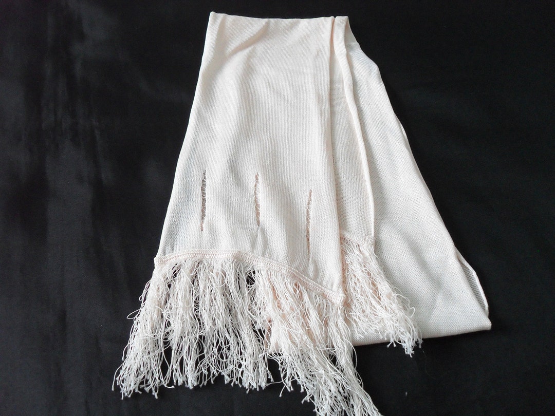 Stunning French Vintage Rodier Peach Coloured Scarf (15932) DR4 - Etsy