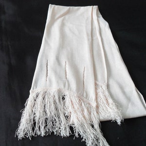 Stunning French Vintage Rodier Peach Coloured Scarf (15932) DR4 - Etsy