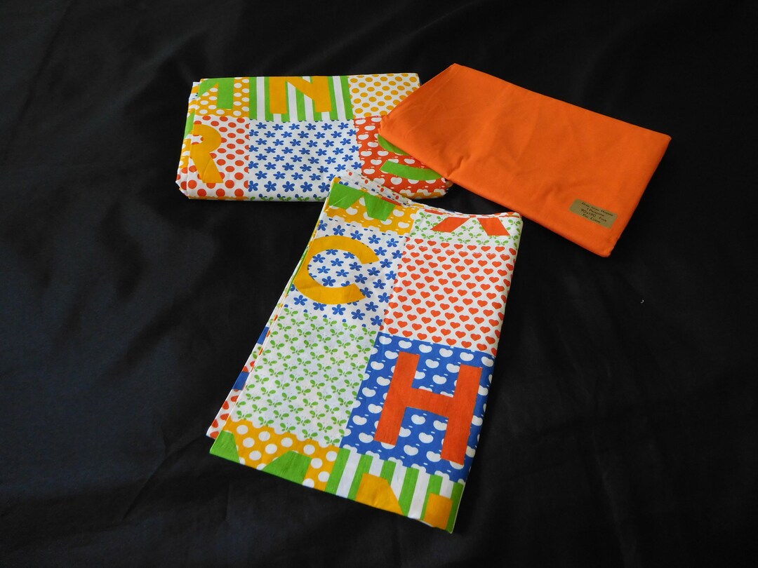 Pair of French Single Pure Cotton Sheets. One Fitted and One Flat Sheet ...