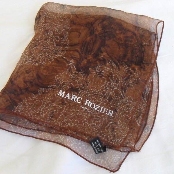 Marc Rozier Scarf - Etsy