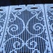 French Vintage Thick Lace Panel Net Curtains 43 Cm Length 18767-18768 ...