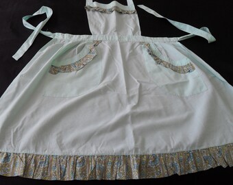 Mint Green Apron - Etsy