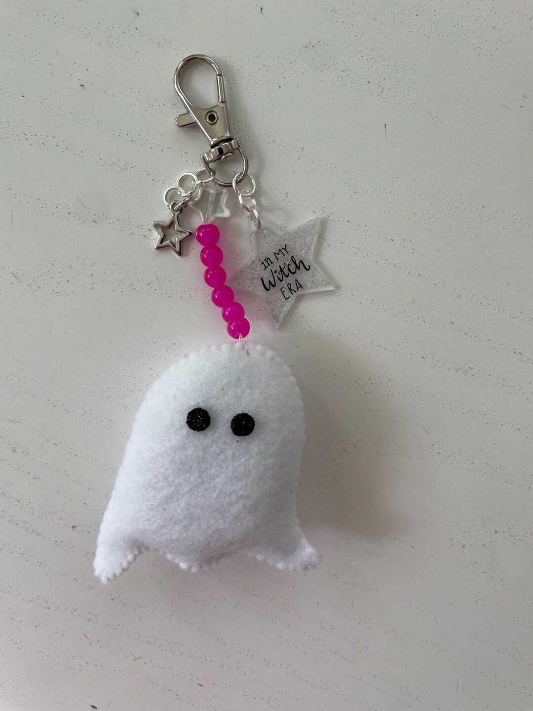 Halloween Keychain/ghost Key Ring/halloween/ghost/keychain/keyring ...