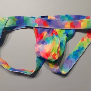 RAINBOW JOCKSTRAP - Etsy