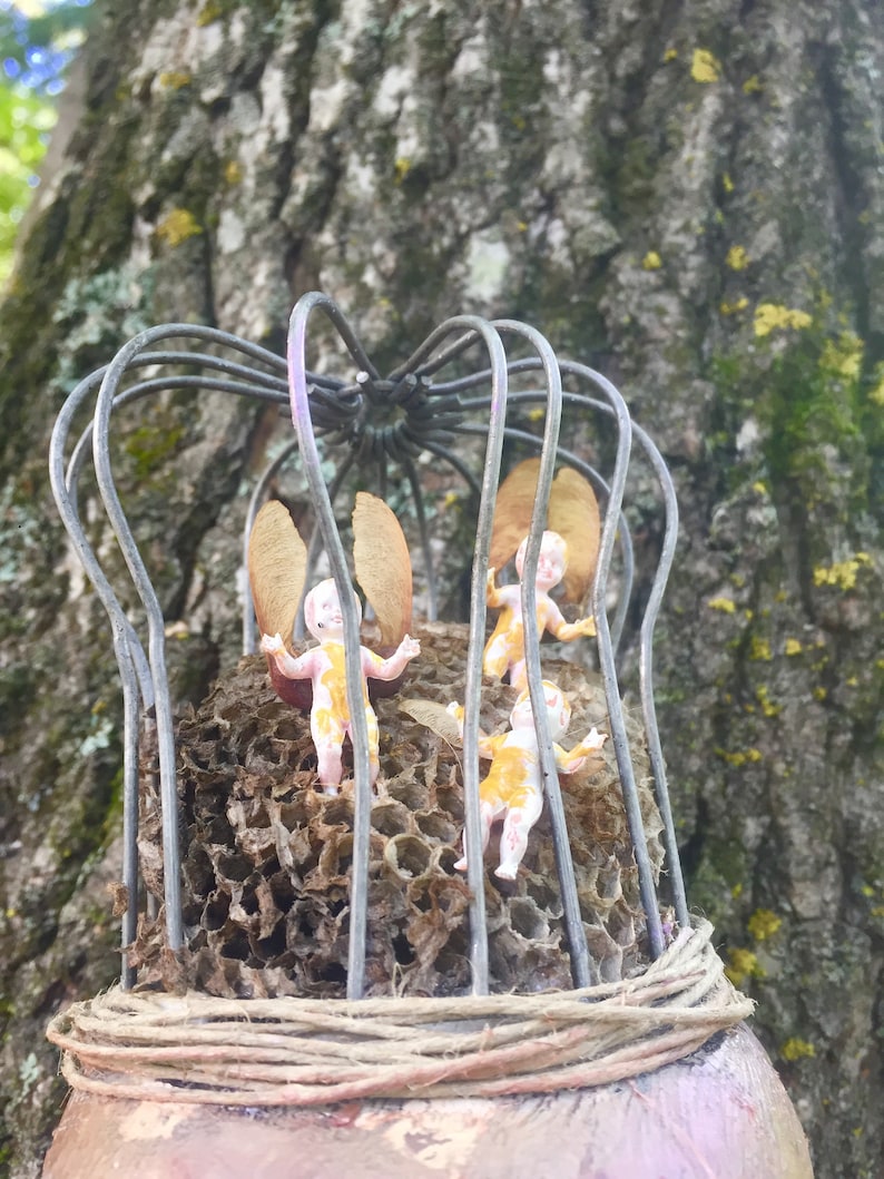 OOAK creepy doll Bee Kind Artist made Bee Art Earth Day Art | Etsy