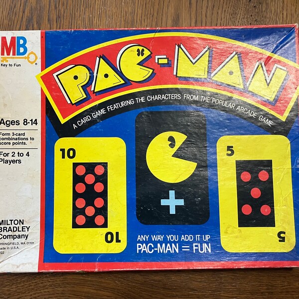 Pac Man Vintage Board Game - Etsy