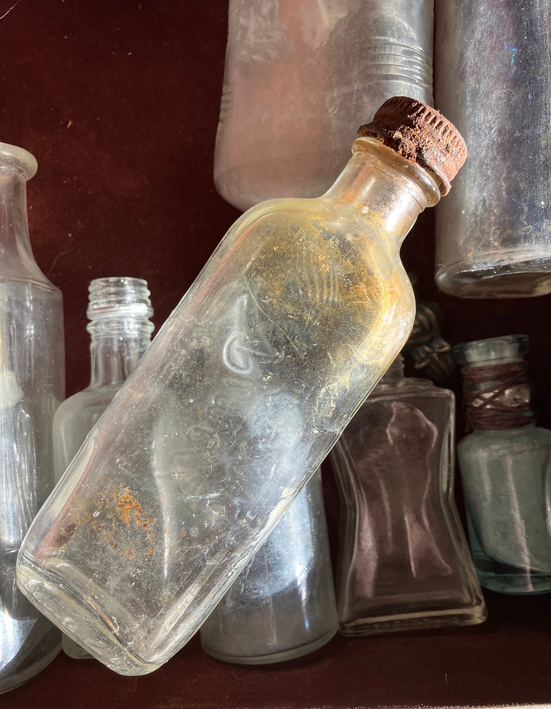 Pinex Glass Bottle, Vintage Bottle - Etsy