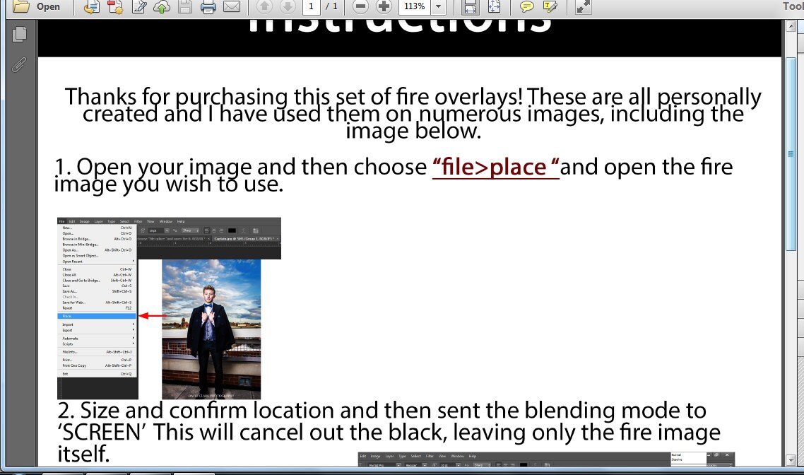 Custom Fire Overlays for Photoshop. Great for Compositing and Creating ...