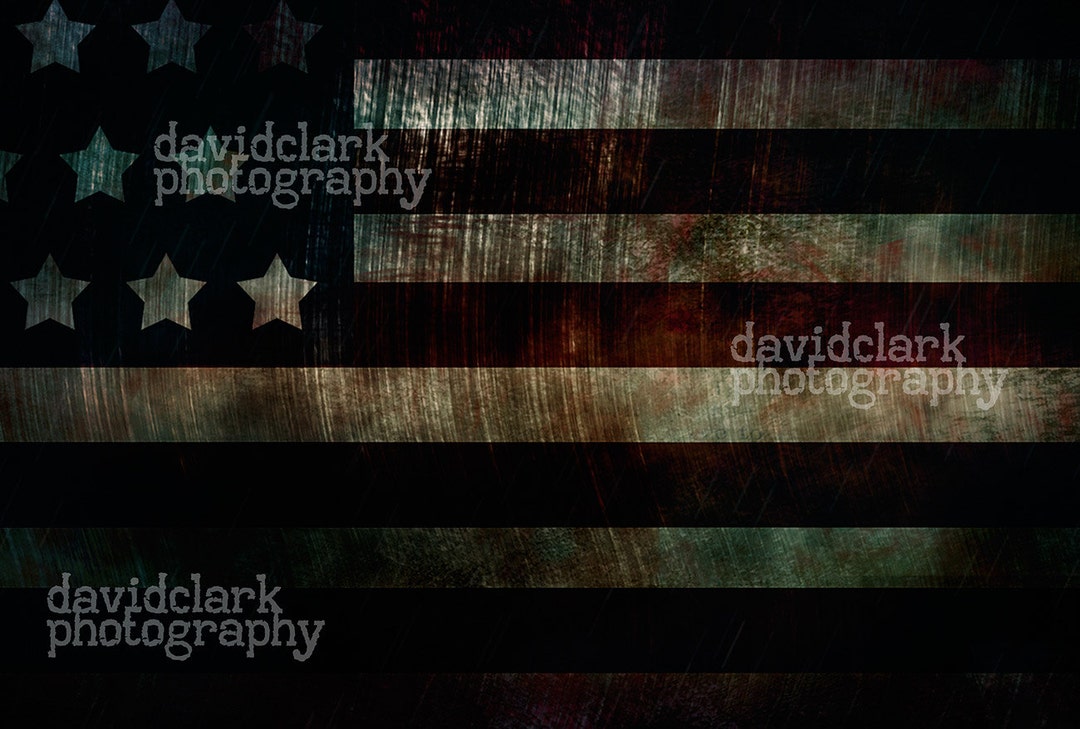 Grunge American Flag Background for Digital Photography. High Quality ...