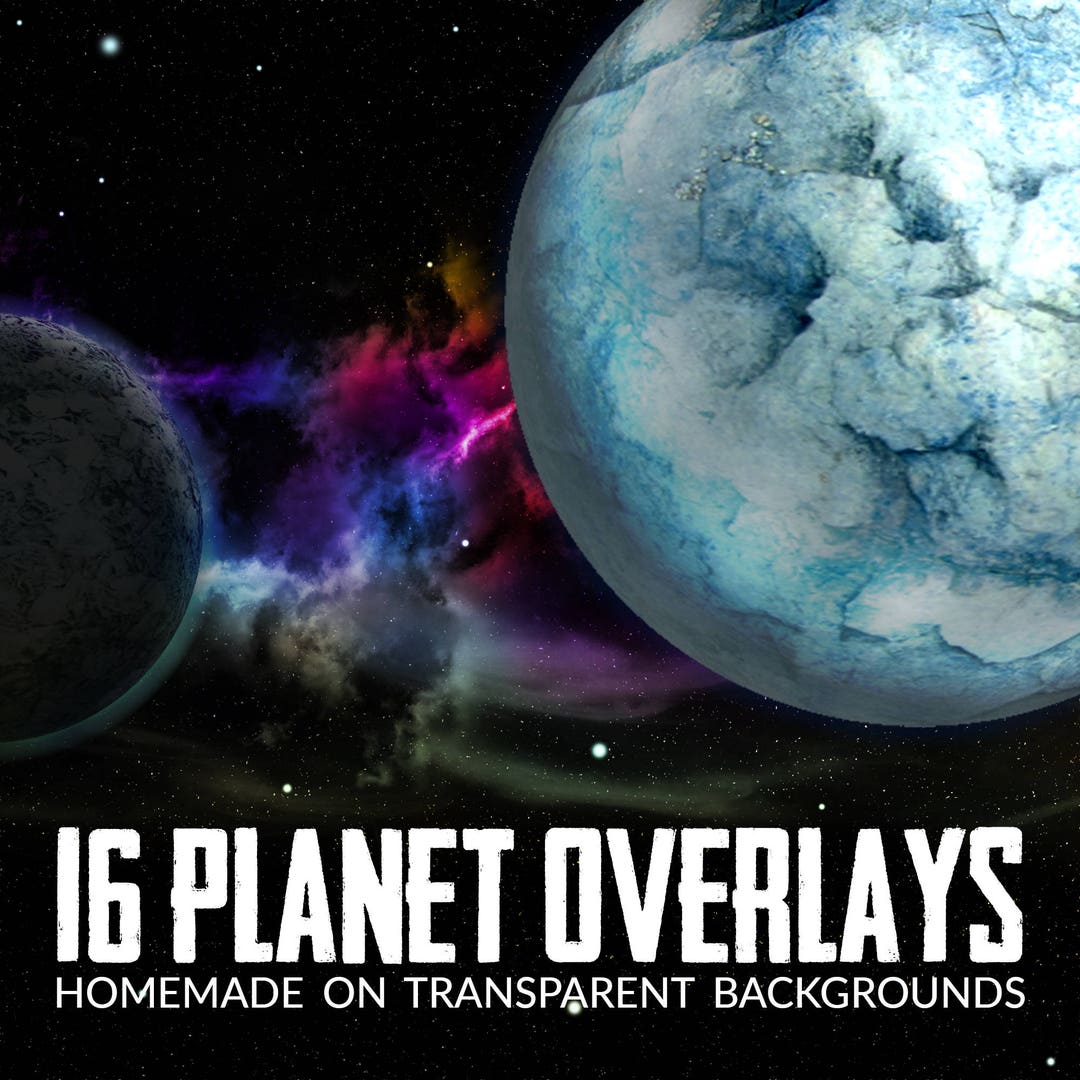 Photoshop Overlays | Planets | Planet Overlay | Space | Photoshop ...