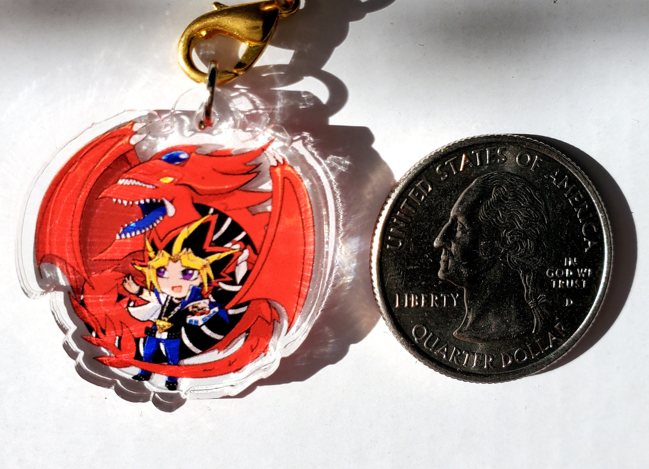 Chibi Slifer and Yugi Keychain Fanart - Etsy