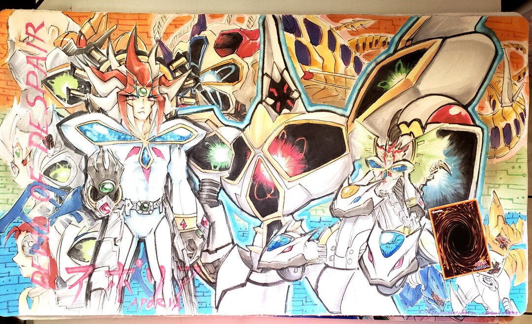 CUSTOM Hand Drawn Playmat custom Design Shown as Example - Etsy