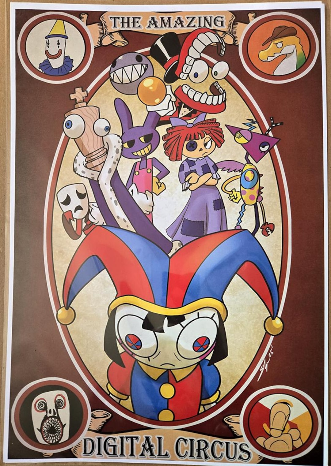 The Amazing Digital Circus Fanart 11 X 17 Print - Etsy