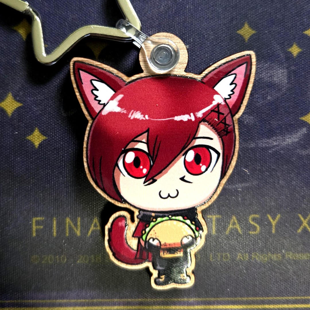 FF14 Graha Tia 2" Keychain - Etsy
