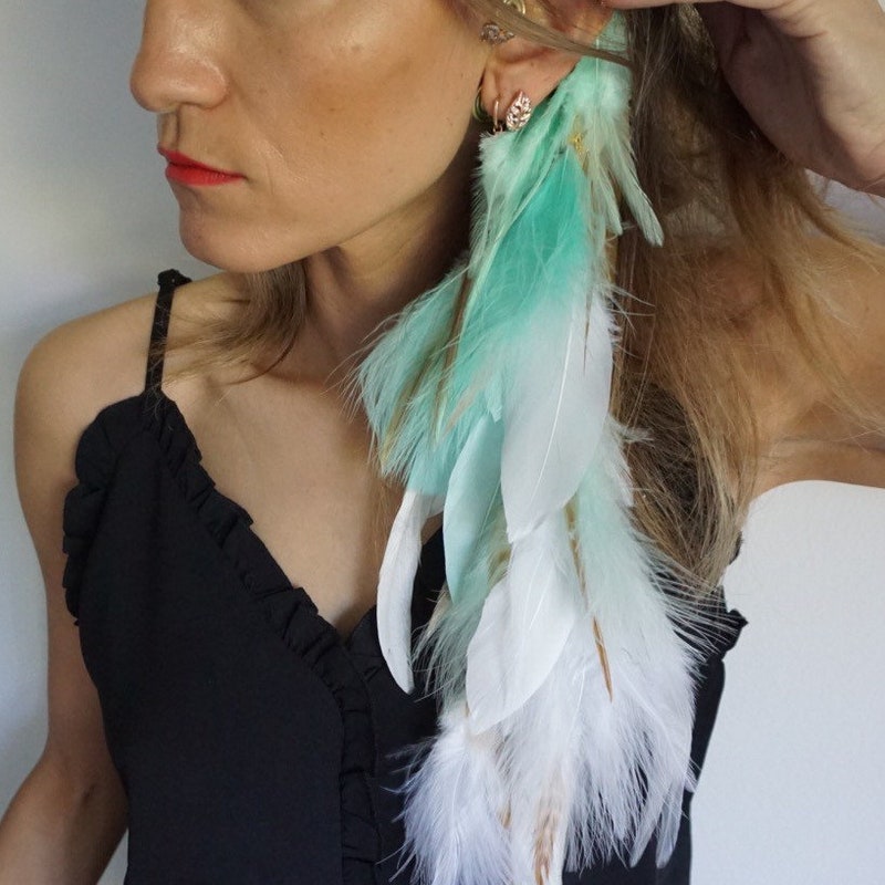 Feather Ear Cuff - Etsy