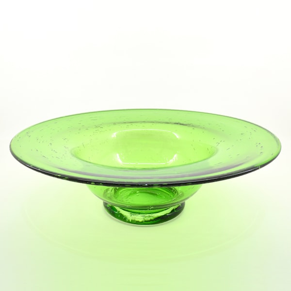 Blenko Green Bowl - Etsy
