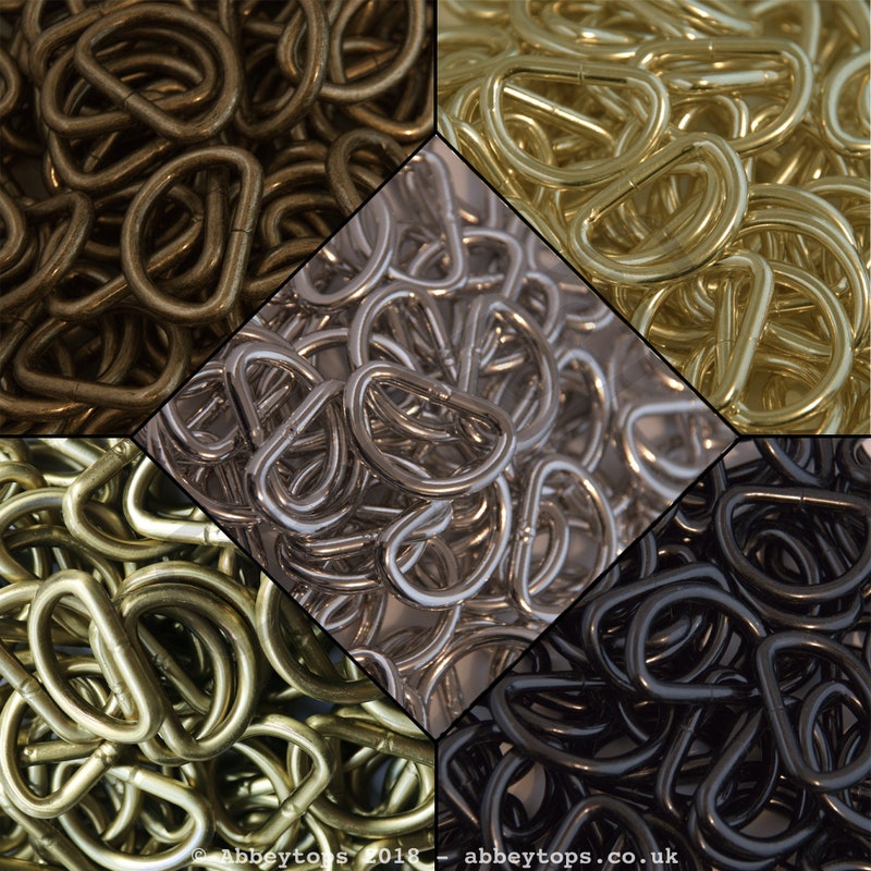 1/2 Brass D Ring - Etsy UK