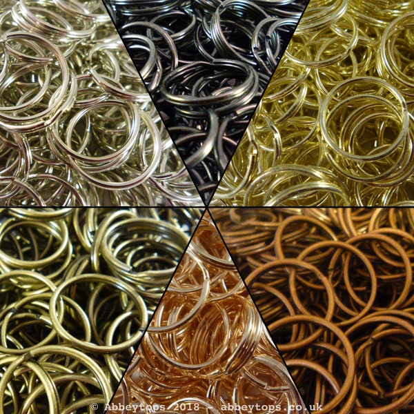 Split Ring Key Ring - Etsy