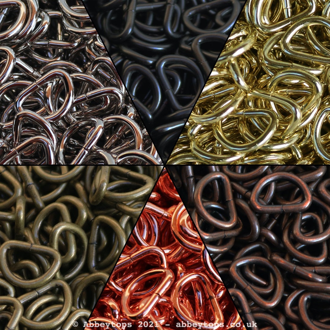 D Rings Webbing and Leather Craft X50 - Etsy