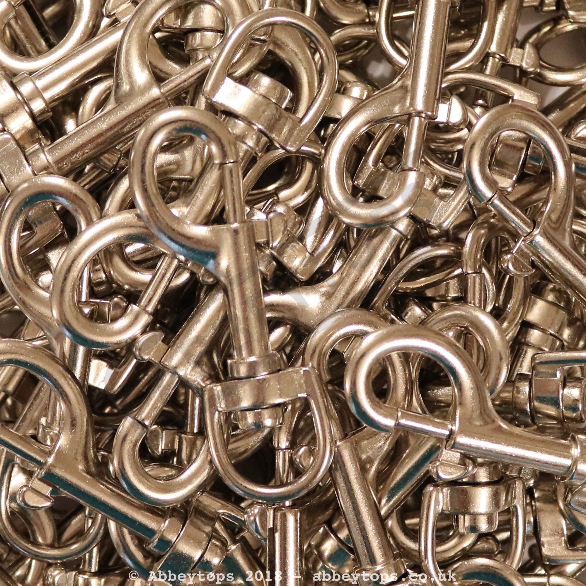 Swivel Trigger Clip 45mm 52mm 70mm Dog Lead Leather Craft Snap Hook ...