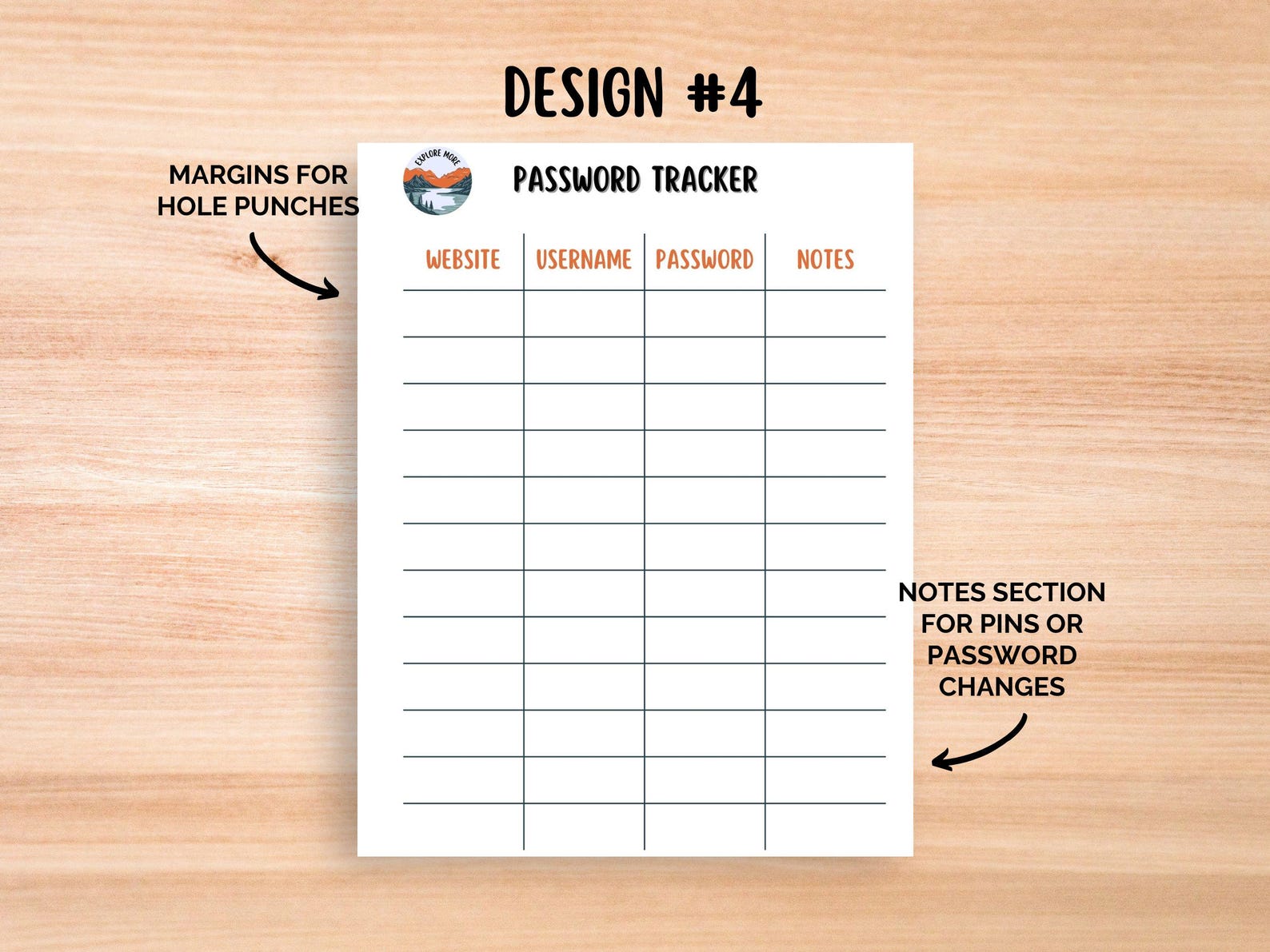 Password Tracker Printable Bundle, Password Log, Password Keeper, Password Organizer, Password ...