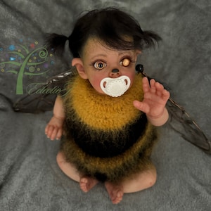 Reborn Baby Bee Hybrid / Bumble Bee Doll / Alternative Reborn / Flo ...
