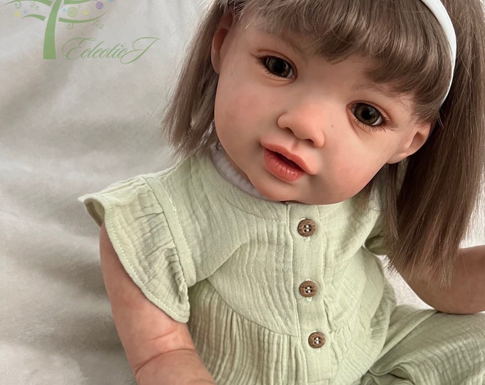 Reborn Toddler Doll / 26” Tall / 1 Year Old / Caitlin Sculpt ...