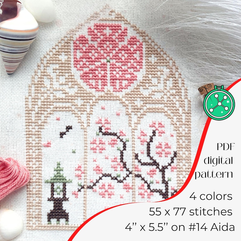 Cherry Bloom Stitch - Etsy