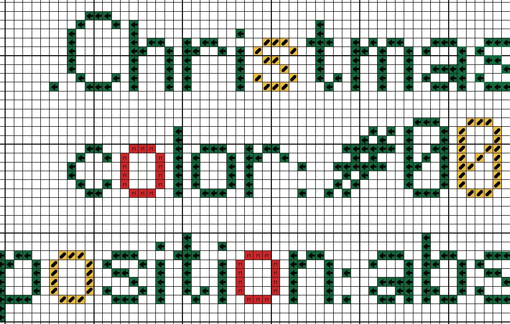Christmas Tree in CSS Code Cross Stitch Pattern Nerdy Cross - Etsy