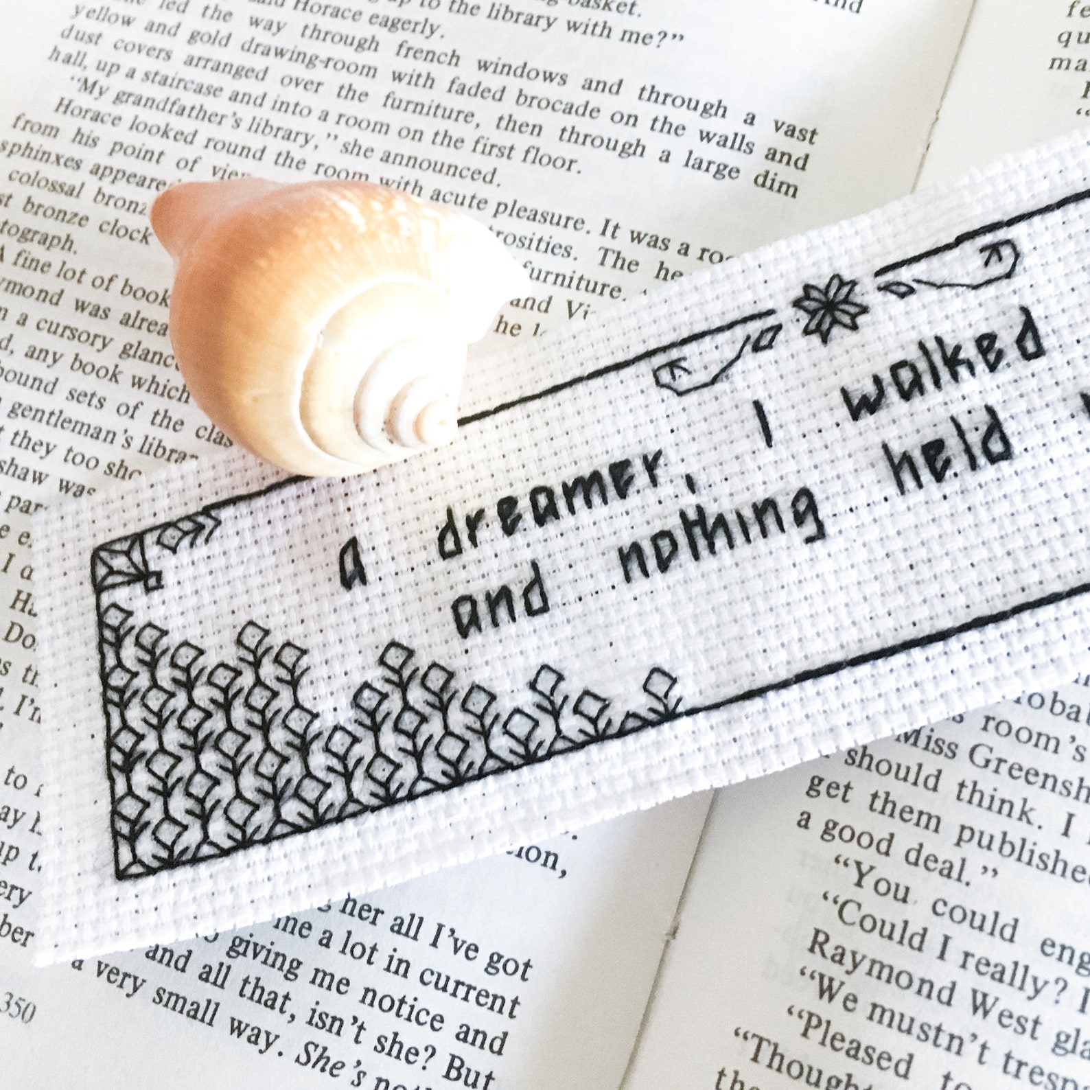 Gothic Blackwork Bookmarks Pattern Set of 4 // Gothic Prose - Etsy