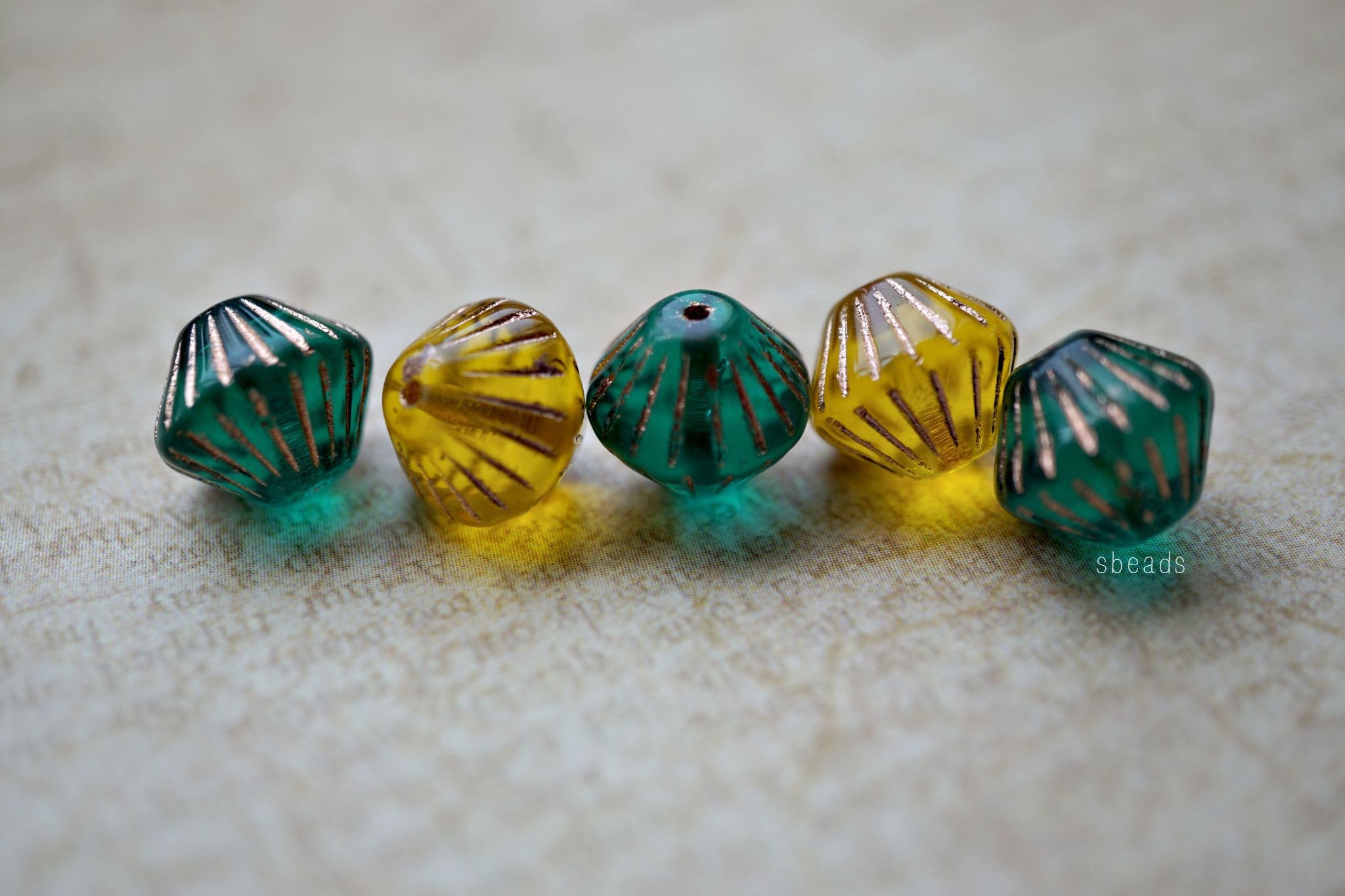 FREE SHIPPING Colorful Bicones, Bicone Beads, Czech Beads, Beads, 79-2 ...