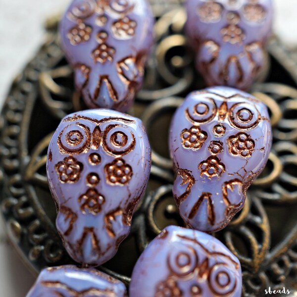 Owl Bead - Etsy