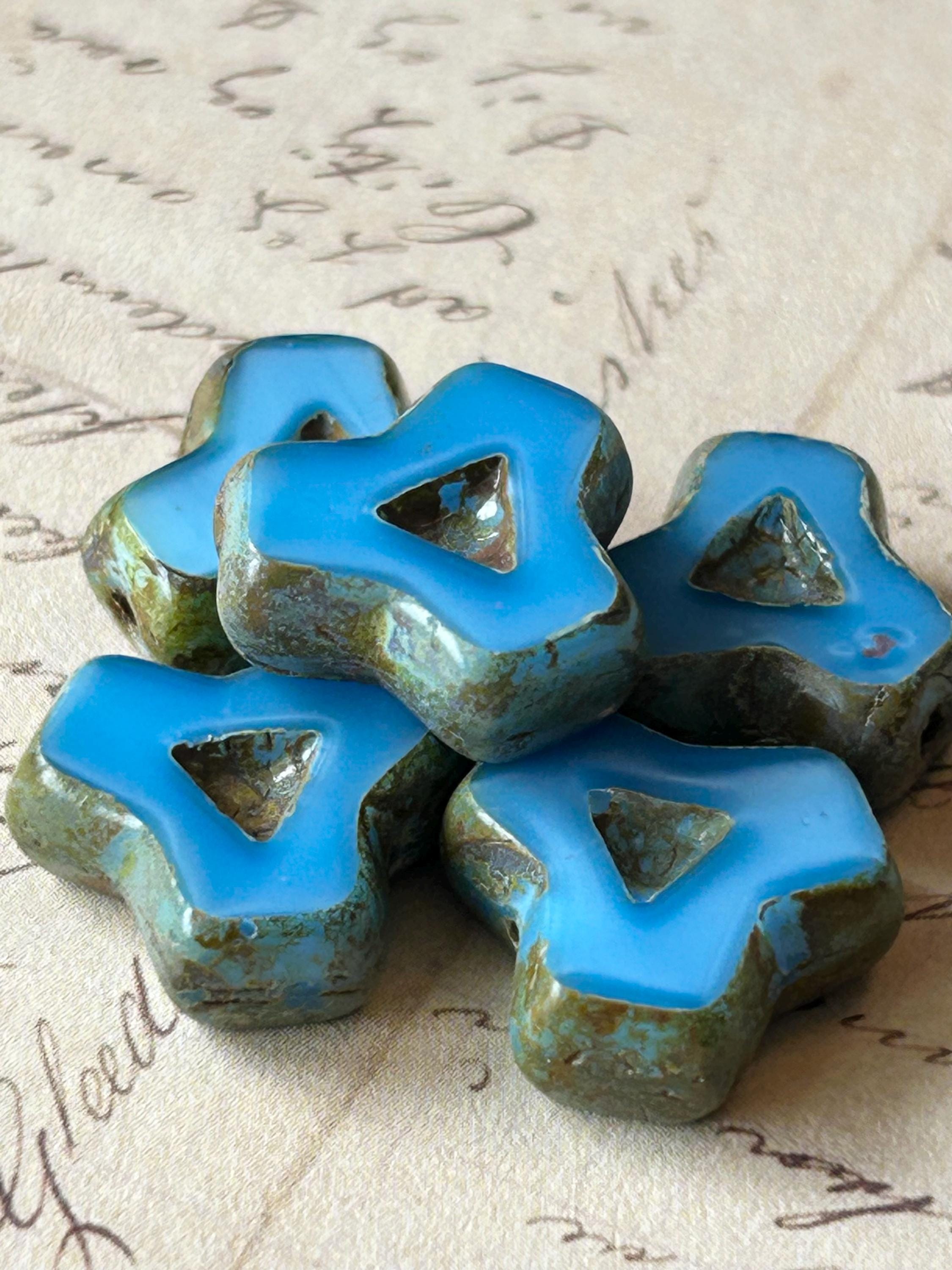 FREE SHIPPING Artsy Geometry, Triangle Beads, Czech Beads, Beads - Etsy