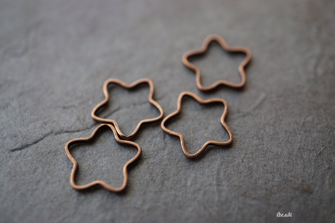 Star Gaze, Star Connector, Star Beads, Connector Findings, Beads, AC6 ...