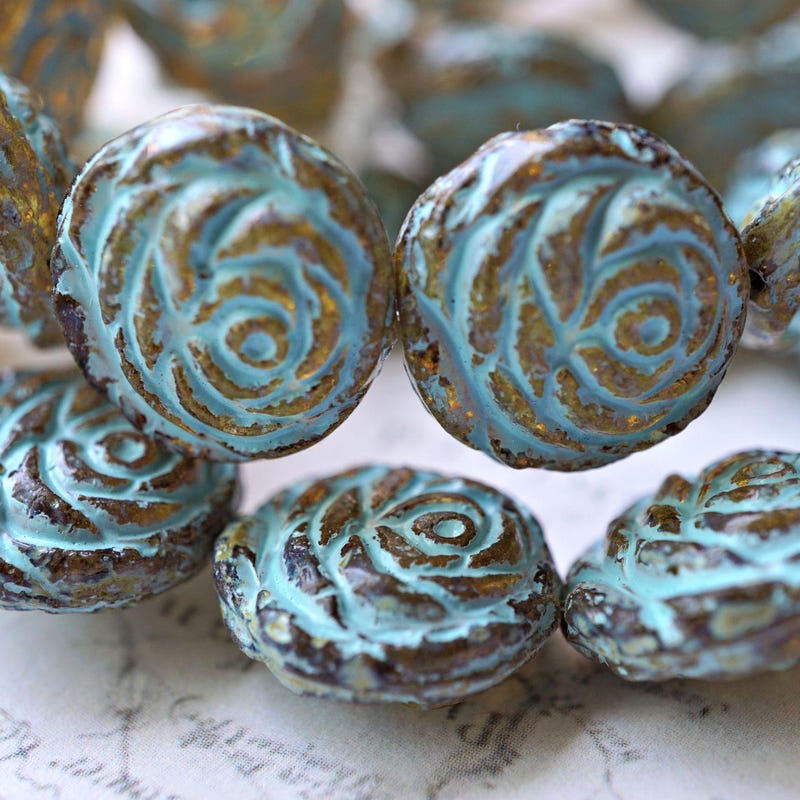 Fall Czech Beads - Etsy