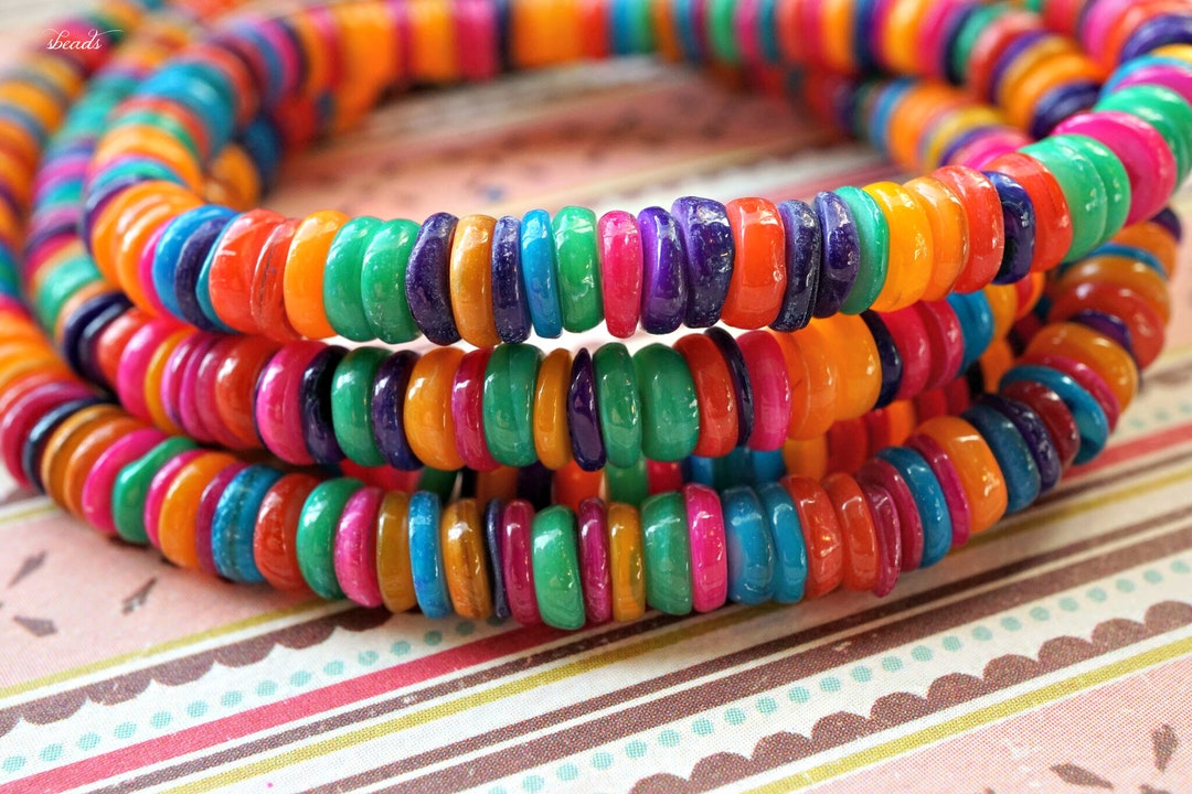 NEW Shell Disc Beads, Beads, Disc Beads, 215-1sa - Etsy