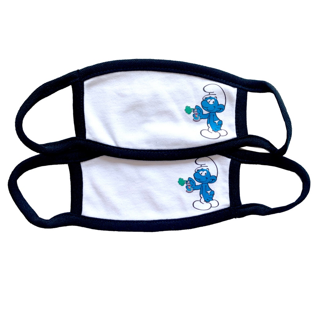 Vandal Smurf Kids Mask - Etsy