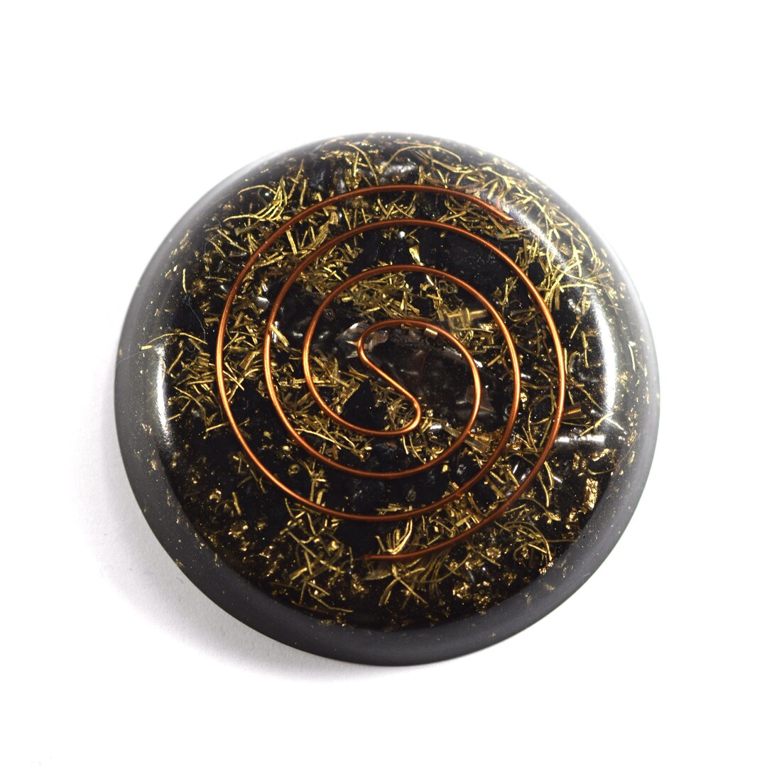 Orgone Energy Shungite Charging Plate Mini 50:50 METAL TO RESIN - Etsy