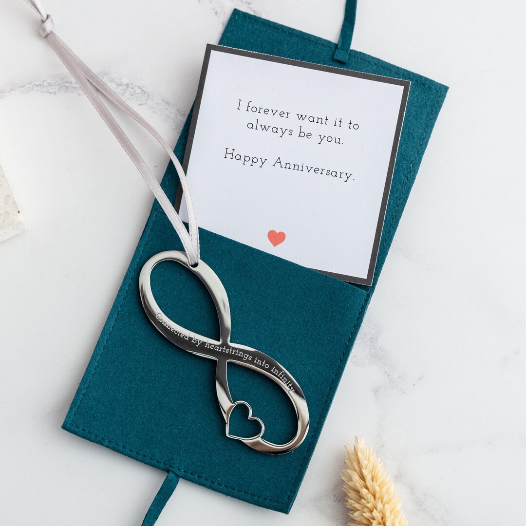 Infinity Anniversary Decoration | Engraved Infinity Decoration ...