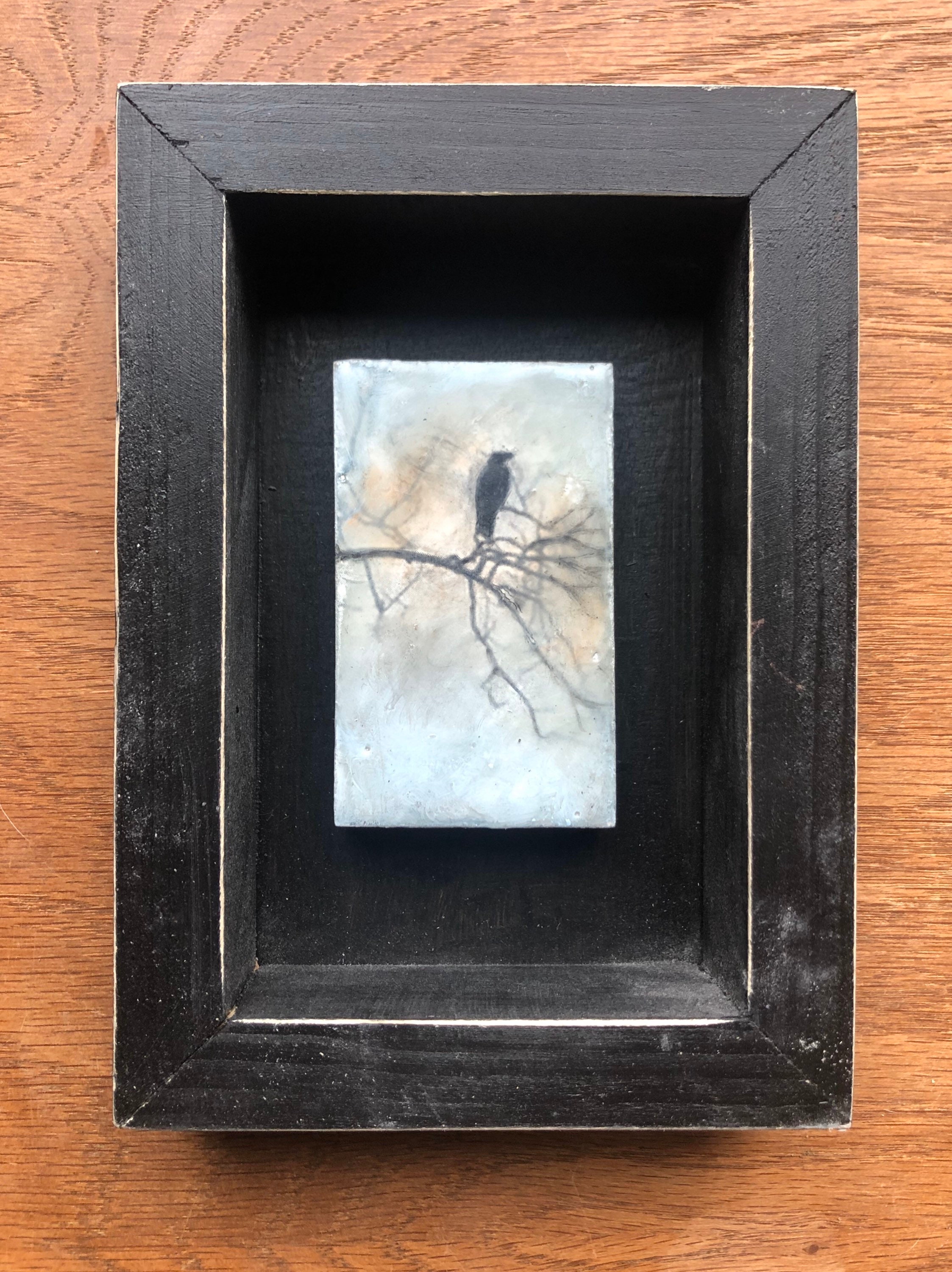 The Sentry - Original Encaustic Art - Etsy