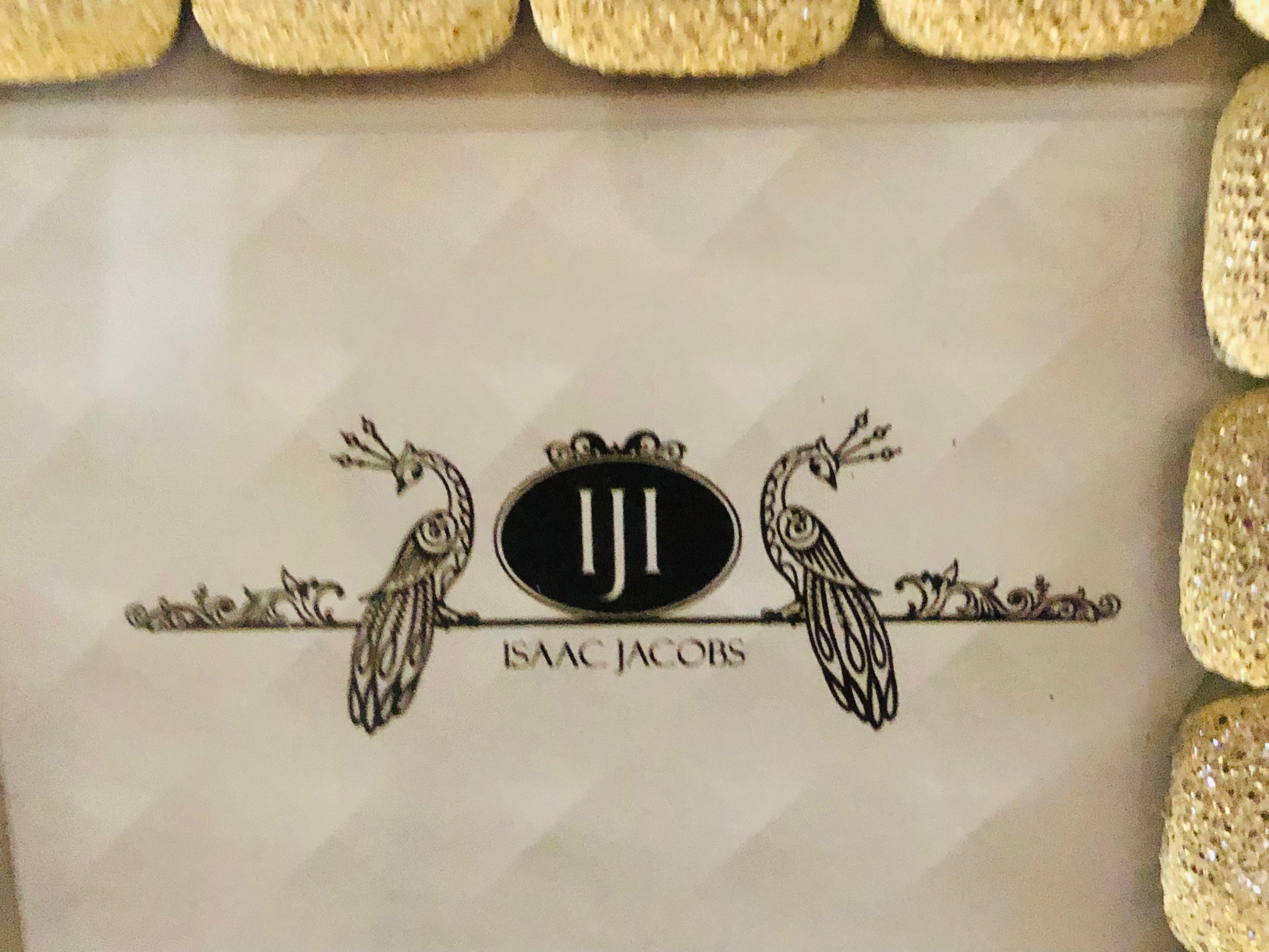 Vintage ISAAC JACOBS 4x4 Inch Glass Look Picture Frame. 1985 - Etsy