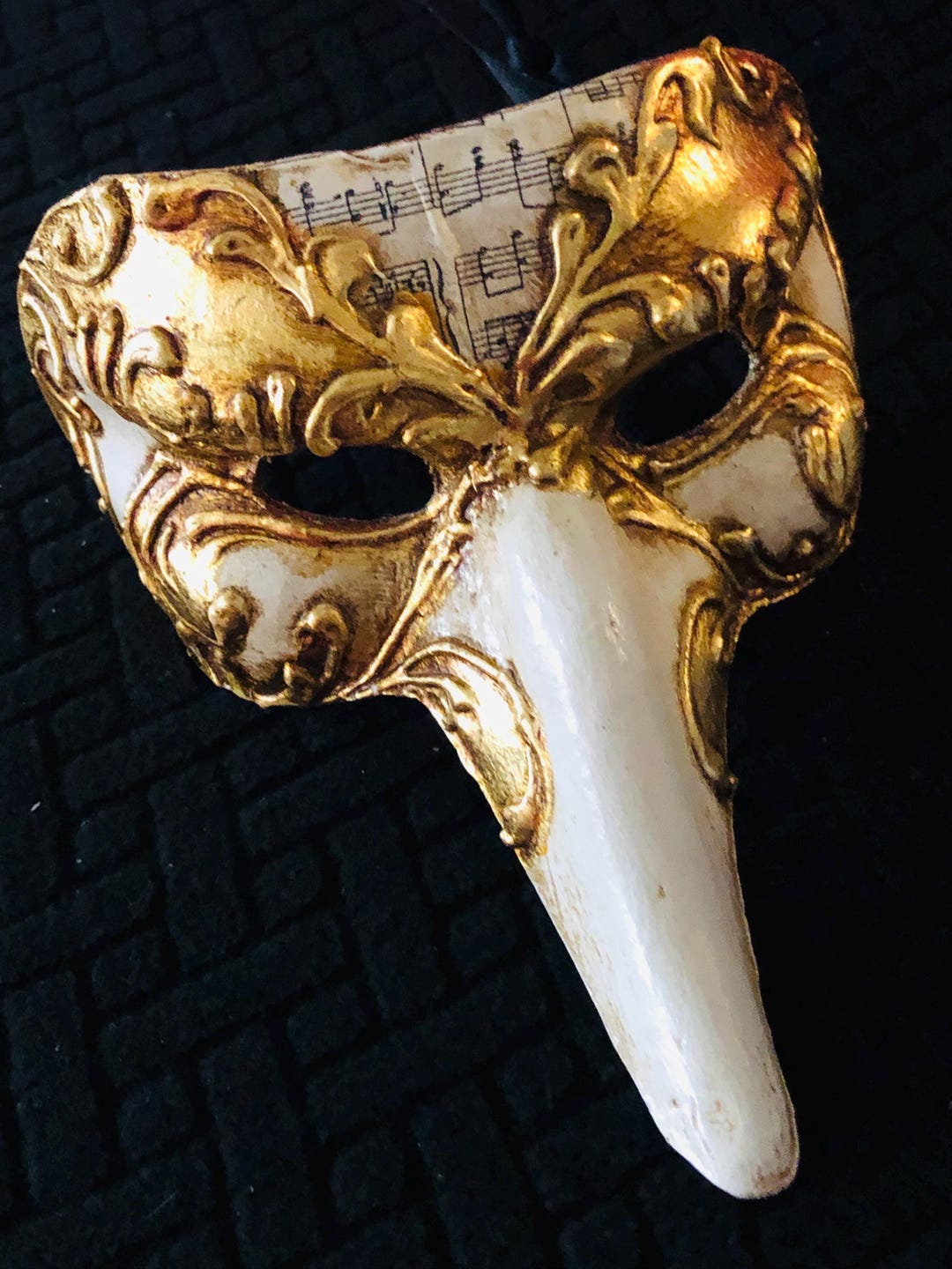 Art Deco WALL MASK Paper Mache Vintage Item, Free Shipping - Etsy