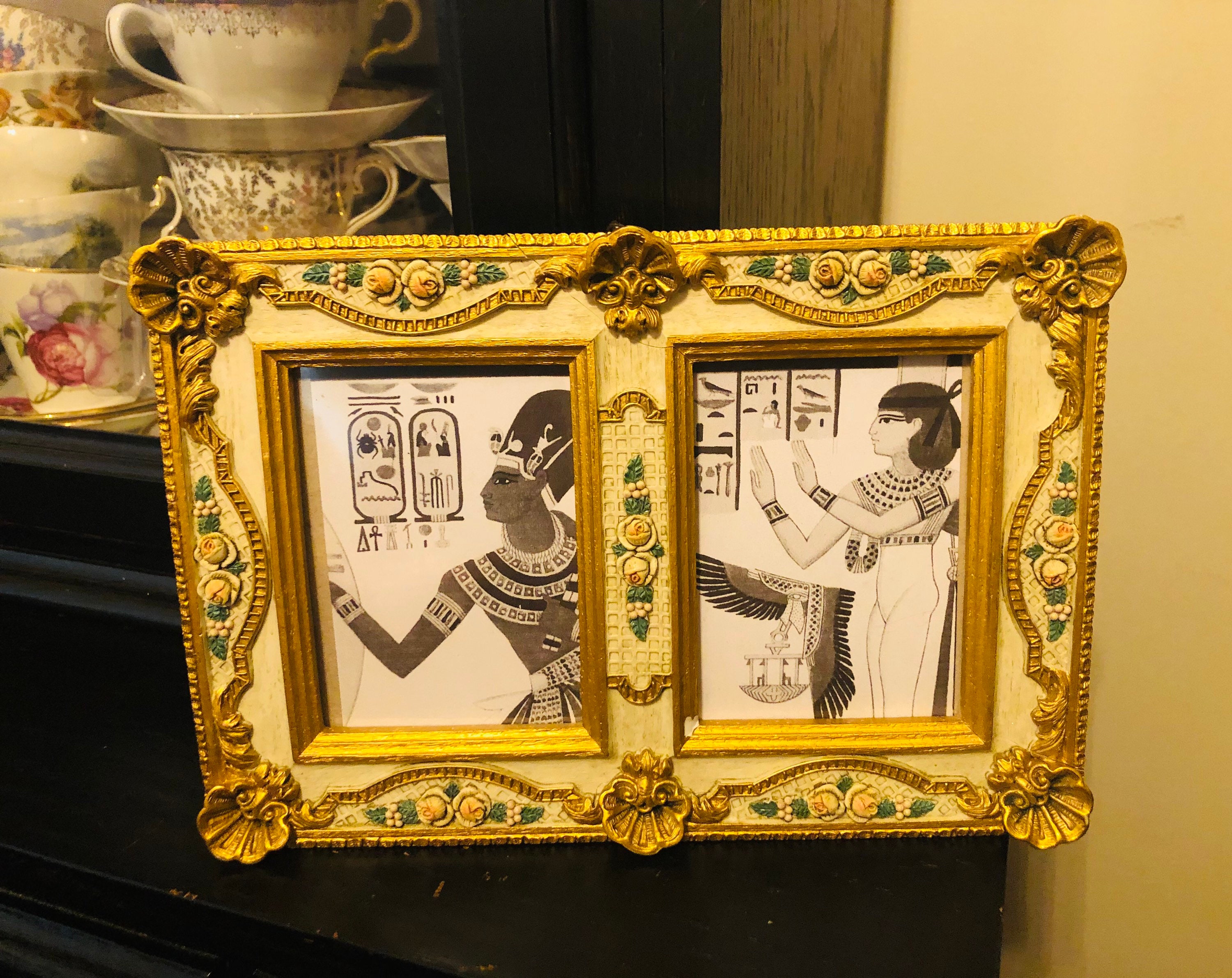 Vintage 80’s PICTURE FRAME With Double Inserts at 3 Inches X 4&1/2 ...