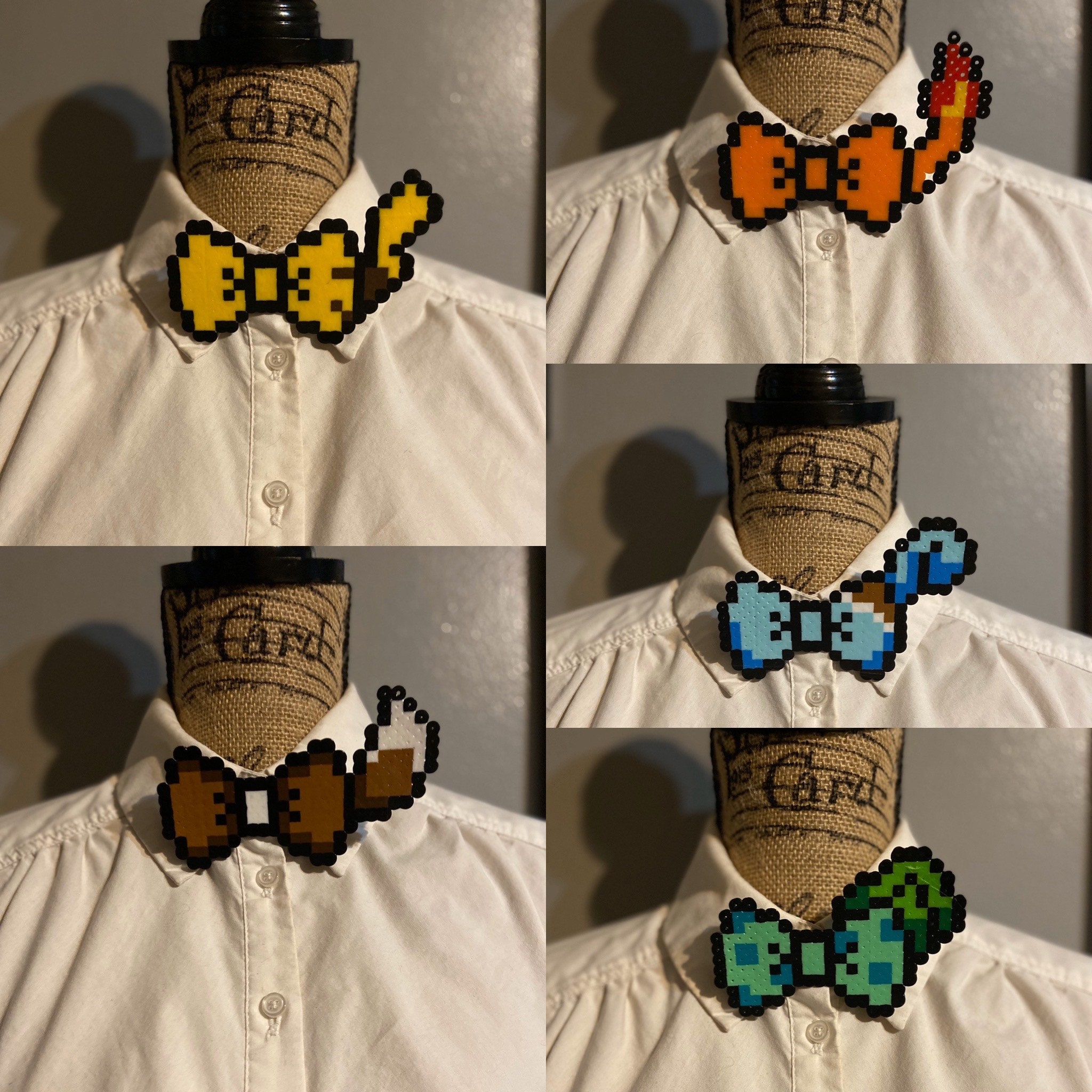 Pokemon Starter Bows - Etsy