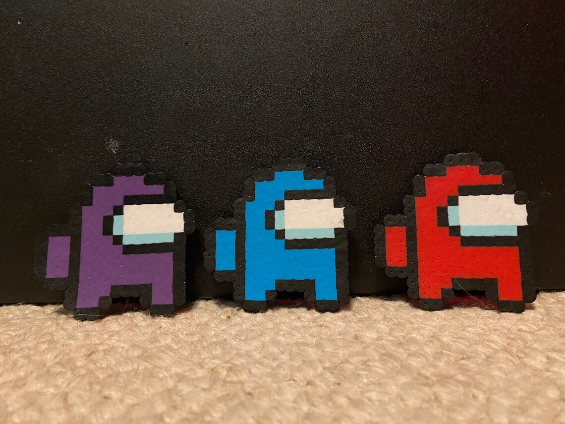 Among Us Inspired Character Pins - Etsy