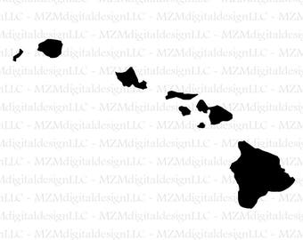 Hawaii Svg | Etsy