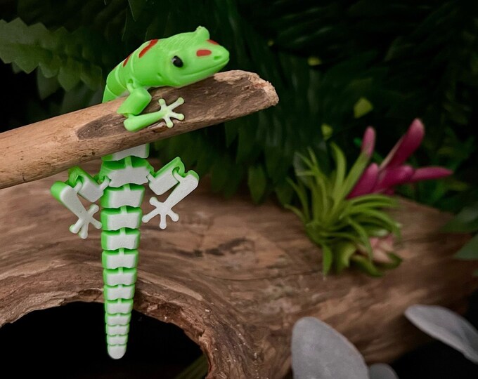 STL Digital File Only *** Articulated Lizard - Print-in-place ...