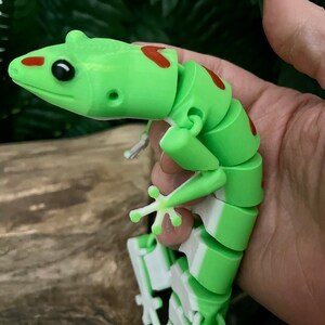 STL Digital File Only Articulated Lizard Print-in-place Articulated Day ...