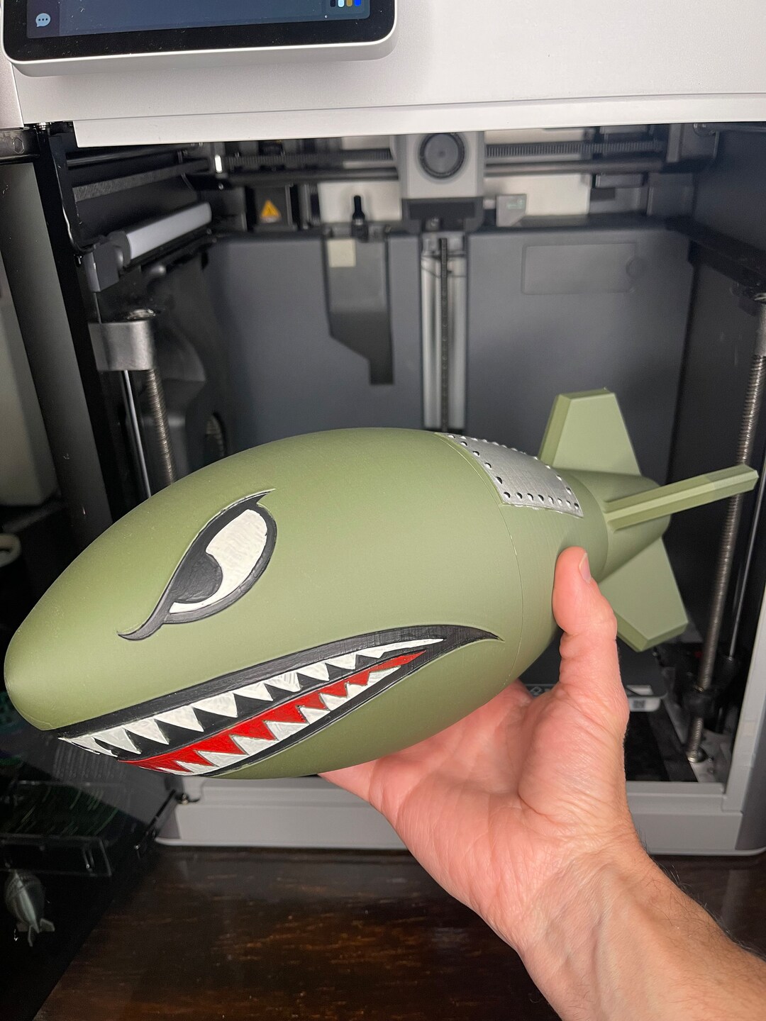 STL Digital File Only Flying Tiger Bomb Design_prop or Secret Stash ...