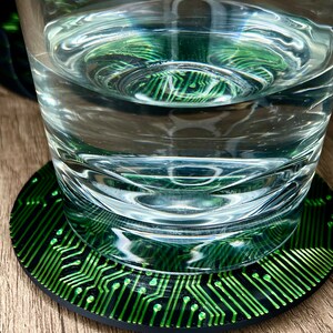 STL Digital File Only 3D Printed Circuit Board Coaster Set Gadget Tech ...